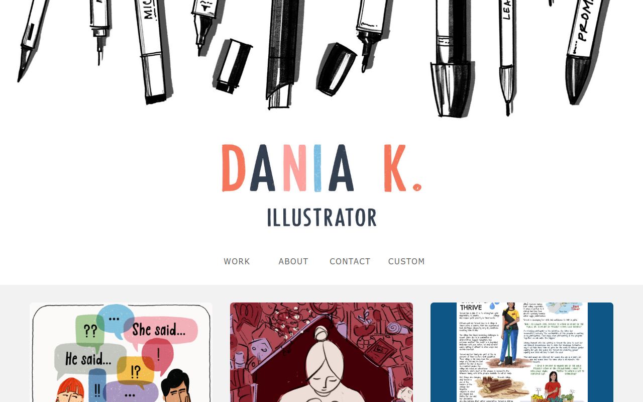 Dania K Illustration